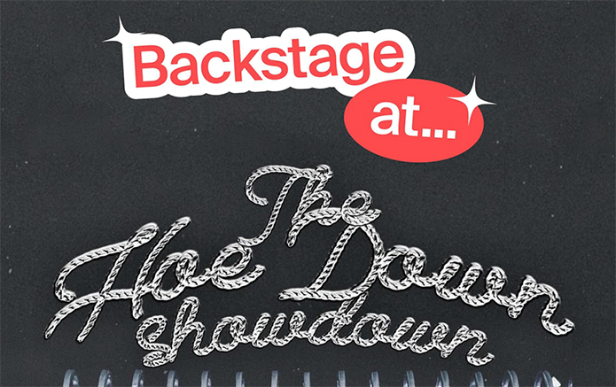 Backstage at the Hoedown Showdown – Conor Clark